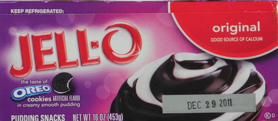 jello oreo pudding