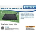 Intex Outdoor Solar Water Heater Mat for Above Ground Swimming Pool ...