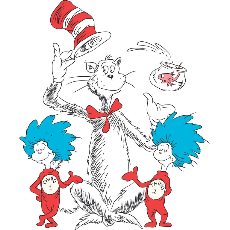 Thing One And Thing Two Clip Art