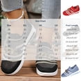 Blue Womens Closed Toe Soft Soled Shoes Breathable Comfortable ...