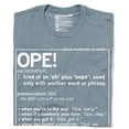 Ope Definition Graphic Tee TShirt Gift - Walmart.com