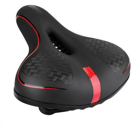 HUACA Oversized Rebound Memory Foam Bicycle Saddle,Ergonomic Gel Velo ...