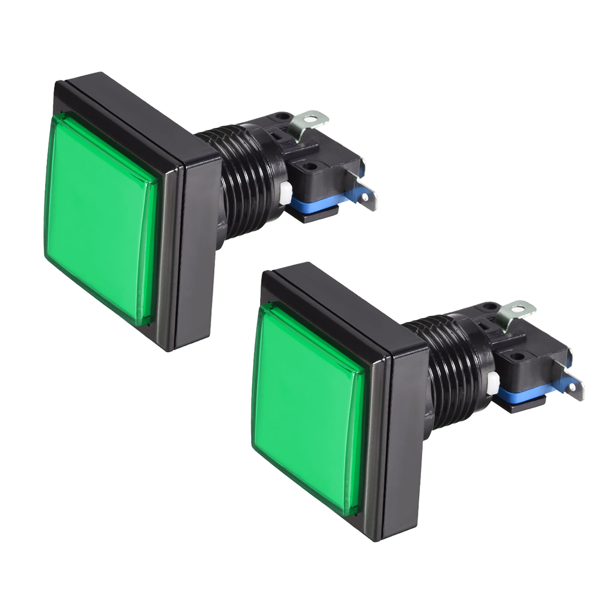 Game Push Button 44x44 Square 12V LED Illuminated Push Button Switch ...