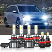 For Honda Odyssey 2011 2012-2020 - LED Headlight High Low Bema + Fog ...