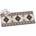 Brown Boho Aztec Geometric Rectangle Area Rug 2x6ft,Living Room Rug Non ...