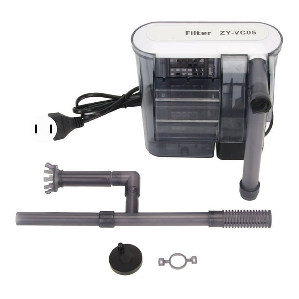 Aquarium Hang On Filter, Waterfall Circulation Oxygenation Quiet Multi ...