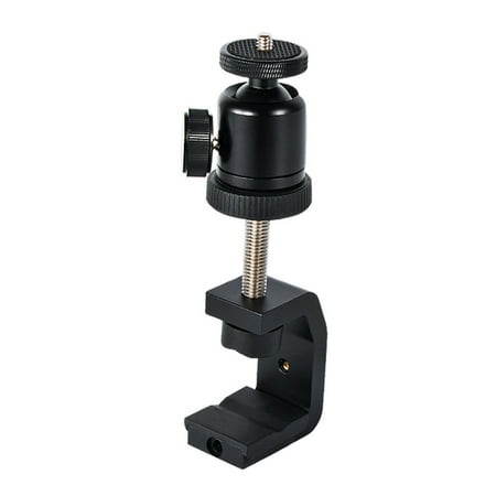 Desktop C Type Clamp With Screw Mini Ball Head Photography Studio ...