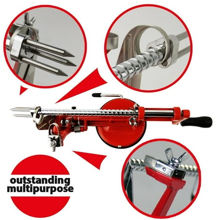Ktaxon 3 in 1 Manual Fruit Apple Peeler Corer Slicer Slinky Machine ...