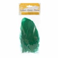 3pcs John Bead Goose Feathers 5-7in Green for DIY Craft Project, Home ...