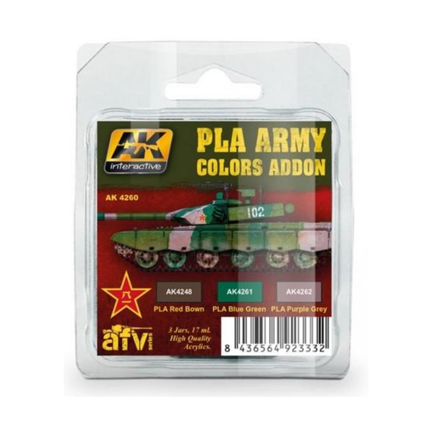 PLA Army Colors Addon Set New - Walmart.com