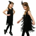 DHFJKG Girls Tassels Dresses Latin Dance Sleeveless Swing Tassel Tango ...