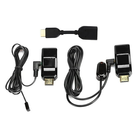 ANGGREK 30m/98.4ft HD 1080P IR Extender Transmitter Receiver Remote ...