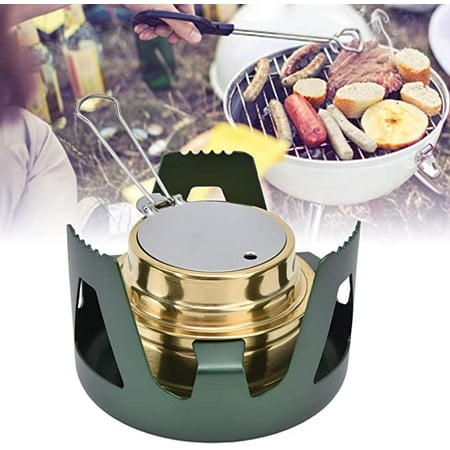 Portable Liquid Alcohol Stove Mini Solid Alcohol Block Stove 1 Piece ...