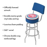 Trademark NBA Detroit Pistons 40" Padded Swivel Bar Stool with Back ...