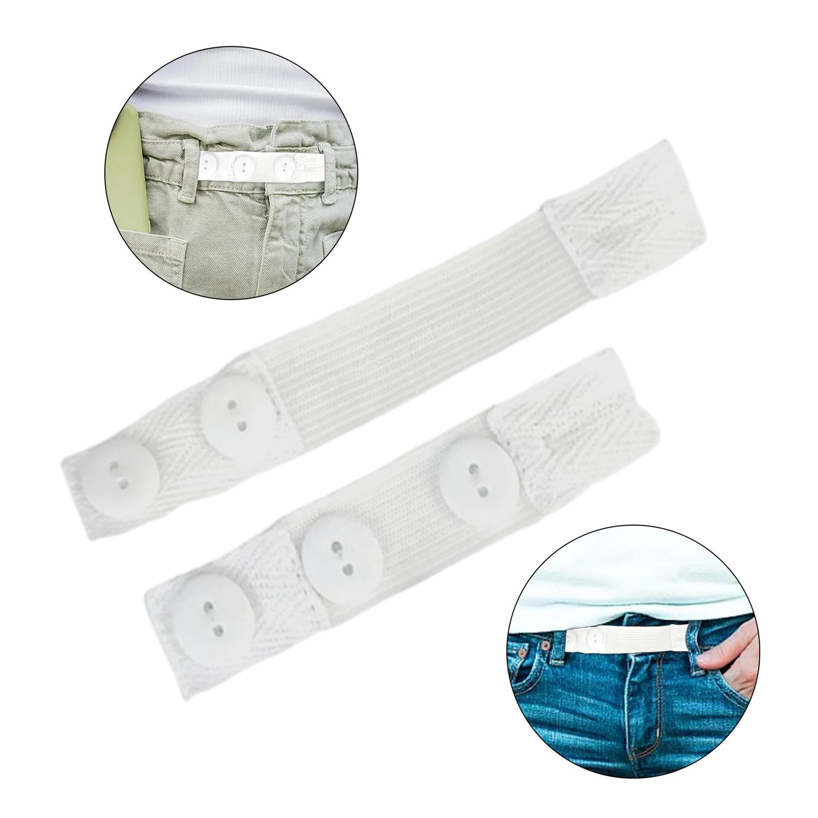 2 Pack Pants Button Extenders Men Women Detachable Waistband Extenders ...