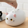 Cat Tissue Box Cute Cat Napkin Box Kawaii Cat Tissue Holder Cat Cute ...