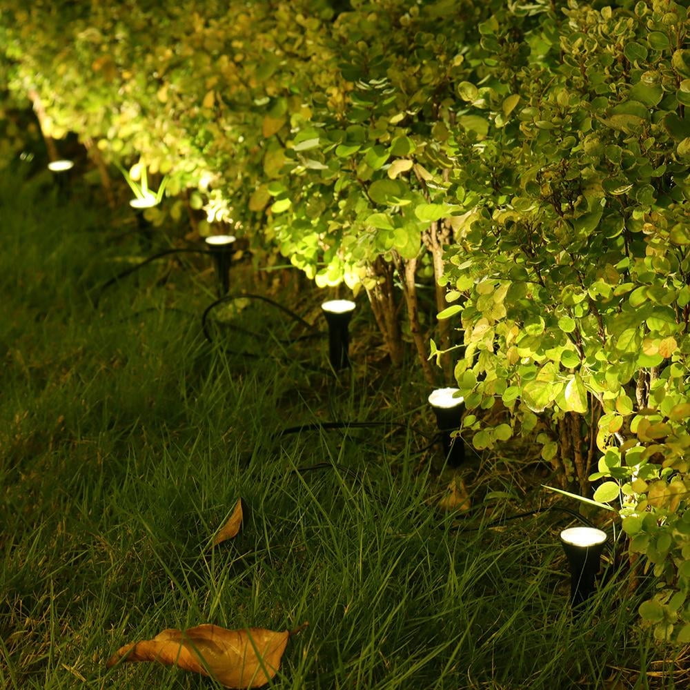 Pack de 10 balizas solares LED para jardín al aire libre | Bodega ...