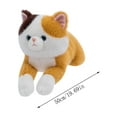 Tabby Cat Plush Toys, Stuffed Animal, Realistic Soft Companion ...