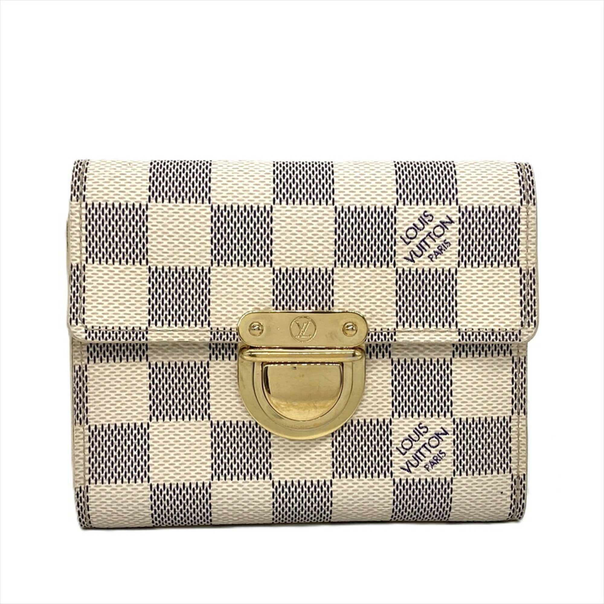 Pre-Owned Louis Vuitton LOUIS VUITTON Portefeuille Joy Tri-fold Wallet ...