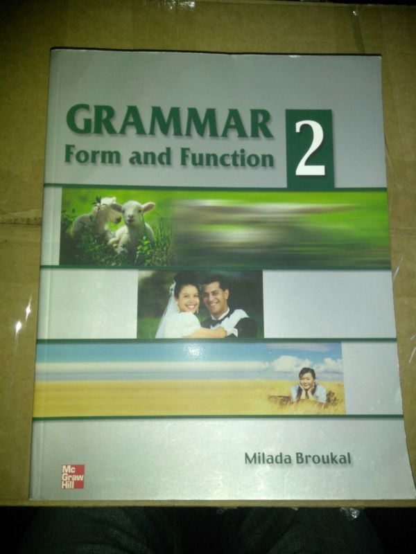 Grammar Form and Function Level 1 Student Book - Walmart.com