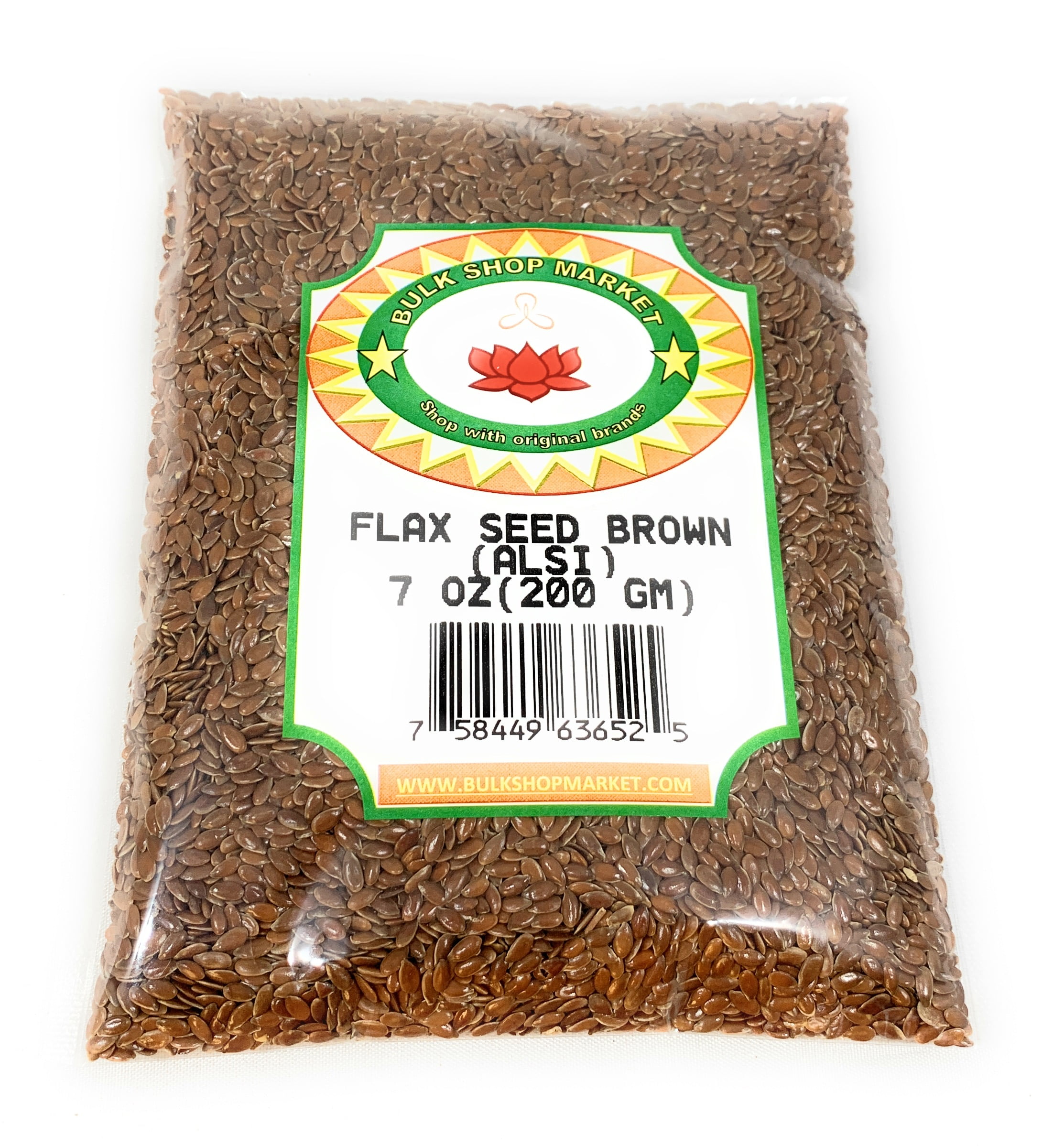 Flax Seed Brown(alsi) Spice By BulkShopMarket - Walmart.com