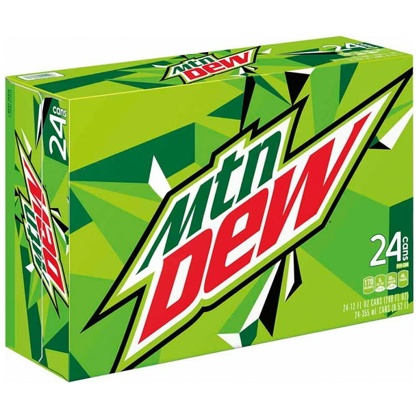 Mtn Dew 24-12 fl. oz. Box - Walmart.com - Walmart.com