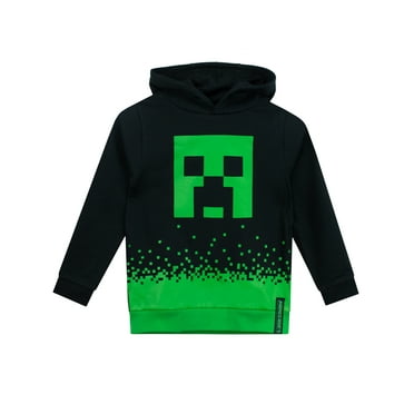 Minecraft Creeper Boys, Hoodie, and T-Shirt, 2-pack Clothes Set (Sizes ...