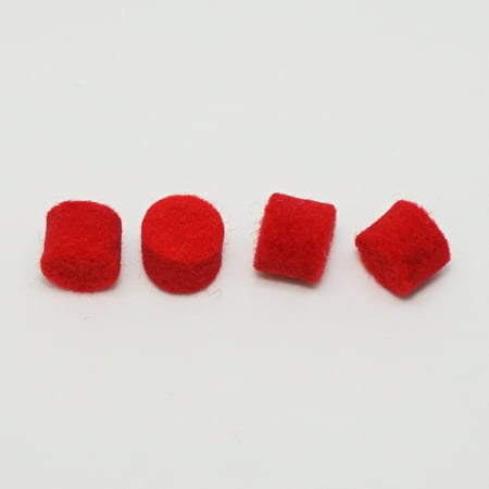 Saxophone Key Guard Sax Keyguard Felt Bumper - Red Small - Set of 4 ...