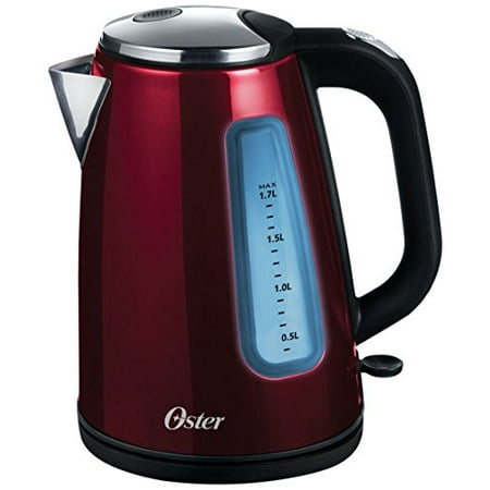 Oster 1.7L Stainless Steel Kettle, Candy Apple Red BVSTKT665R-033 ...