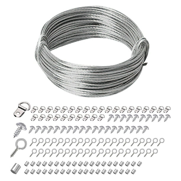 Lipstore Picture Hangers Premium Picture Hanging Wire for Artwork ...