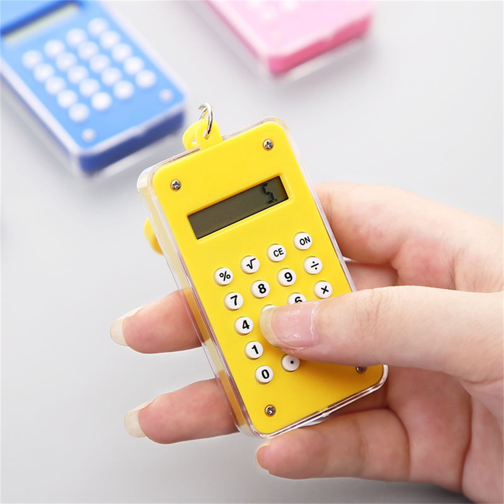 Professional Mini Calculator Creative Hand Held Adorable 8-bit ...