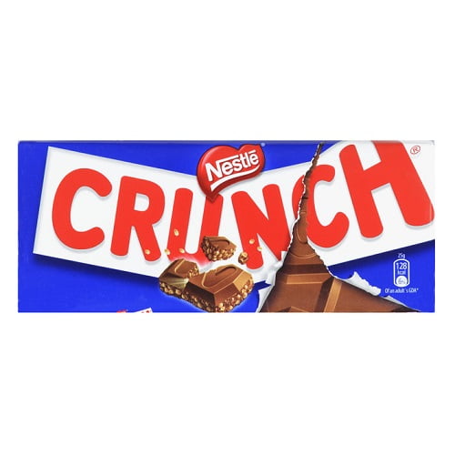 Nestlé Crunch Chocolate Bar 100g - Walmart.com