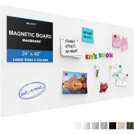 Magnetic Wall Board for Office & Home, Large Bulletin Board, Magnetic ...