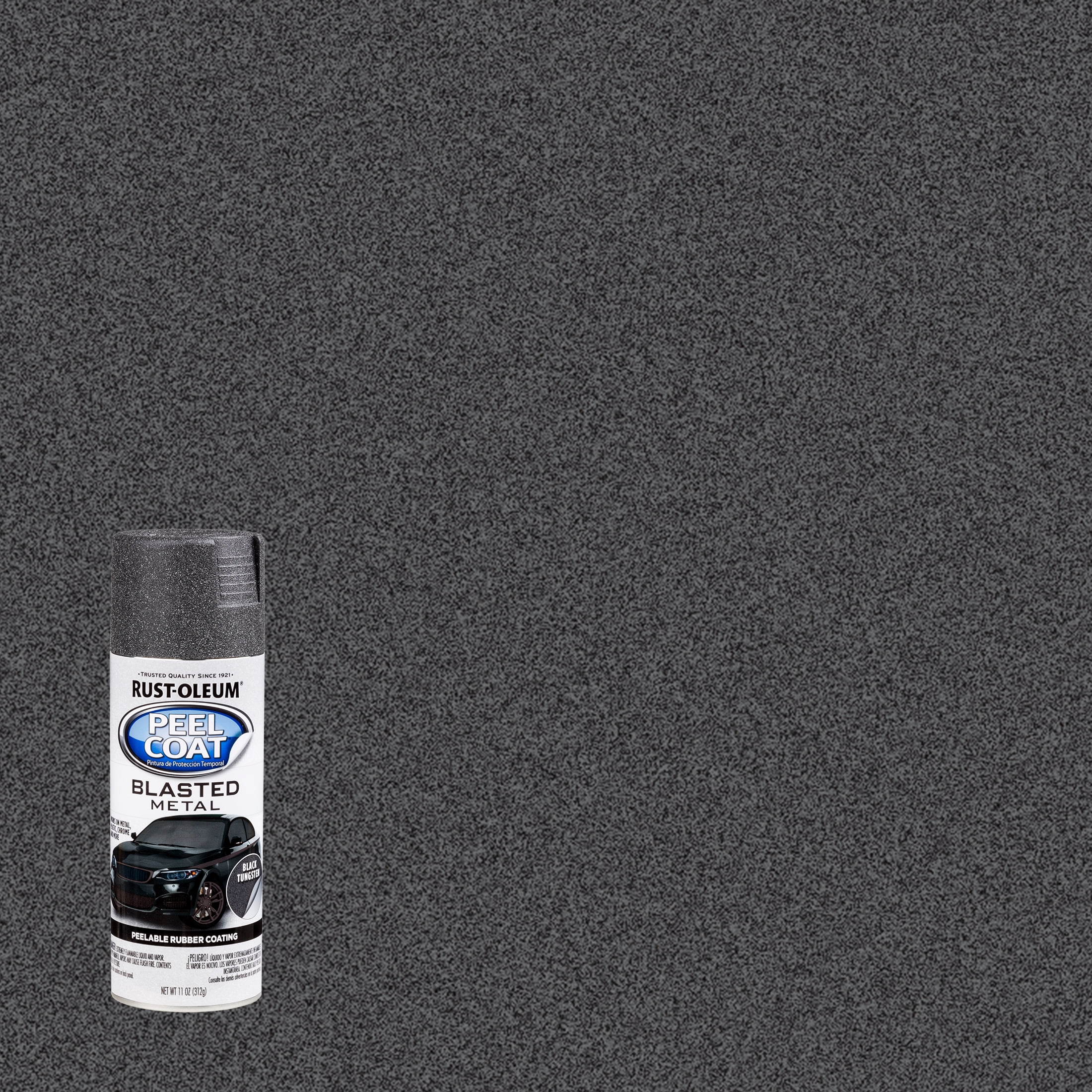 Metallic Black Tungsten, Rust-Oleum Automotive Peel Coat Rubber Coating ...