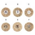 Hand-woven Straw Cotton Thread Weaving Cartoon Lion Tiger Wall Hanging ...