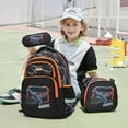 2026 New Cute Cartoon Green Camo Dinosaur Backpack with DINOSAUR ...