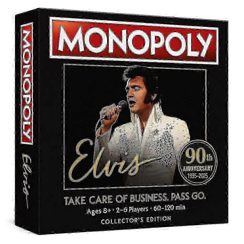25-26 Elvis Presley 90th Anniversary Board Game Card Game - Walmart.ca