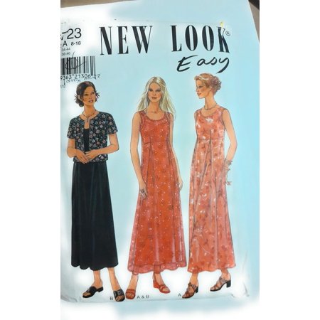 SIMPLICITY New Look 6723 Misses Dresses and Short Jacket Sewing Pattern ...