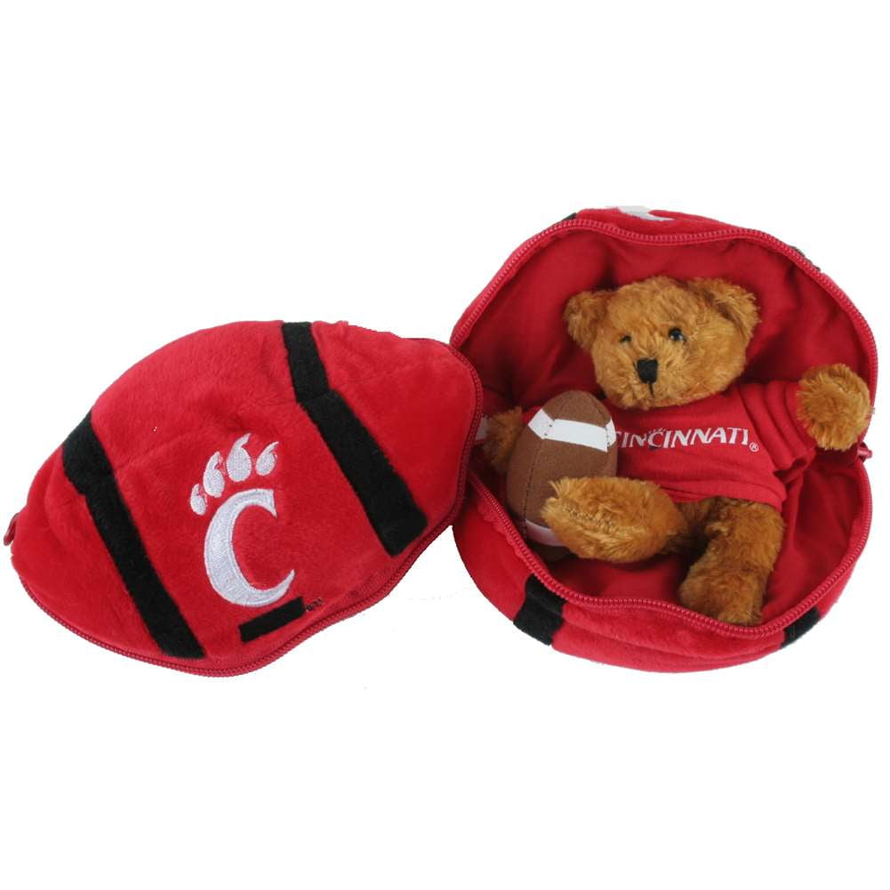 Cincinnati Bearcats Stuffed Bear in a Ball - Football - Walmart.com