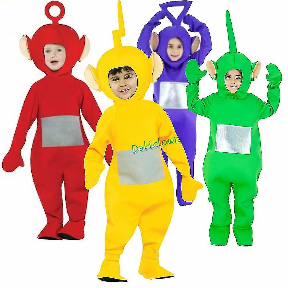 Disfraz de Teletubbies para niños niño divertido Dipsy Po Laa Tinky ...