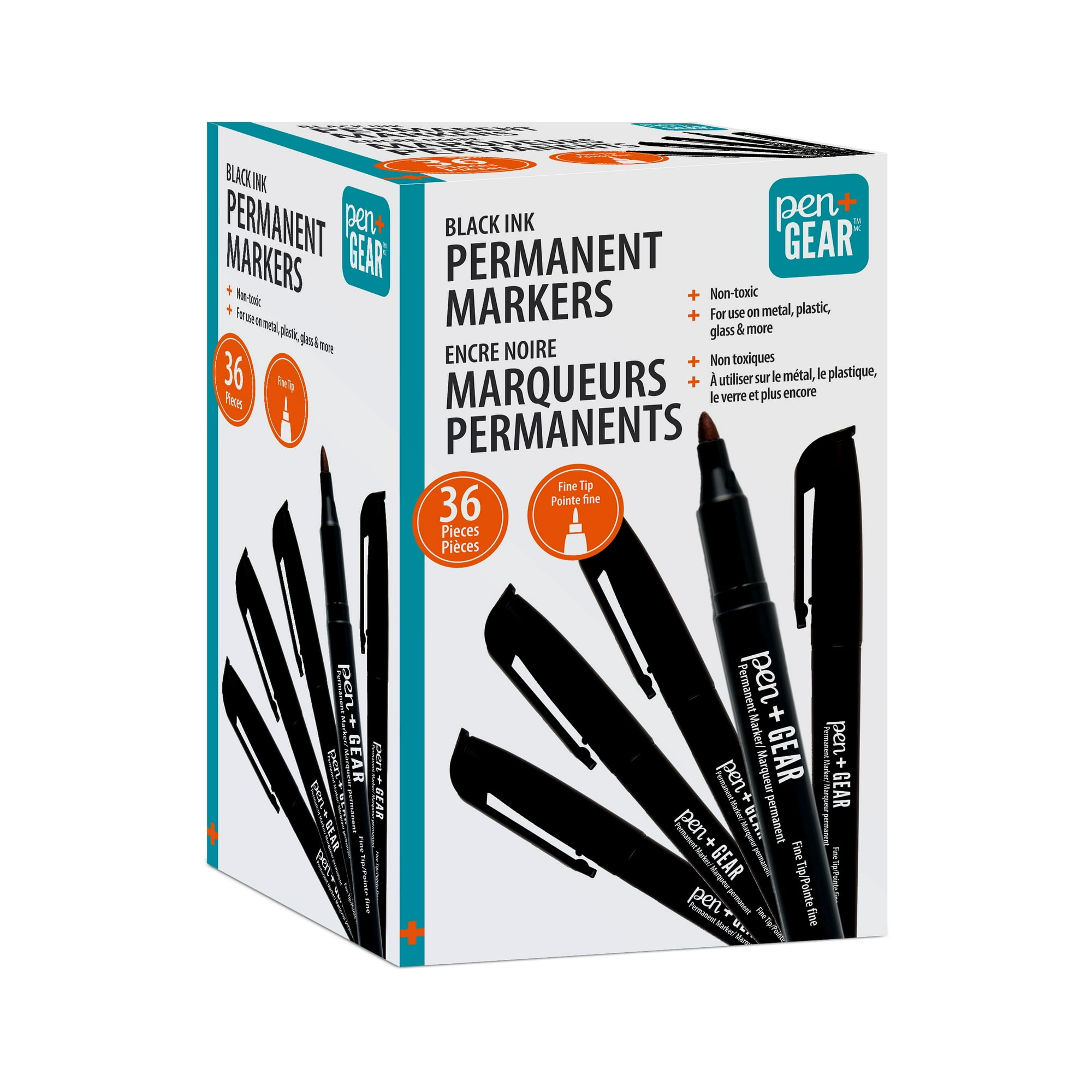 Click here for Pen + Gear Pl Pen+Gear Permanent Markers  Fine Tip... prices