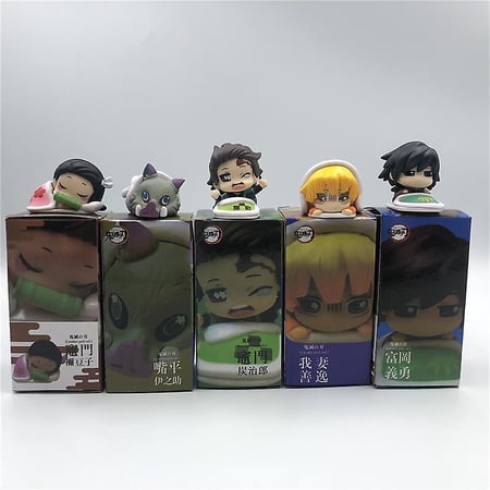 Demon Slayer Kimetsu No Yaiba Kamado Tanjirou Nezuko Zenitsu Giyuu ...