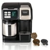 Hamilton Beach FlexBrew Trio Dual K-Cup Combo Brew Pot, Single-Serve ...
