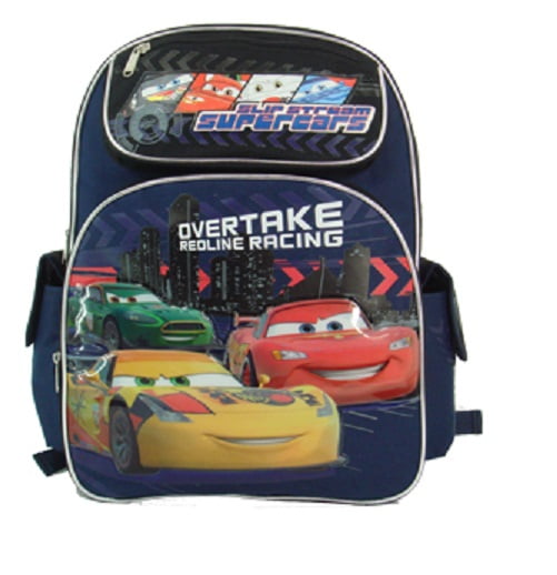 Backpack - Disney - Cars 2 - Overtake McQueen (Large School Bag) New ...