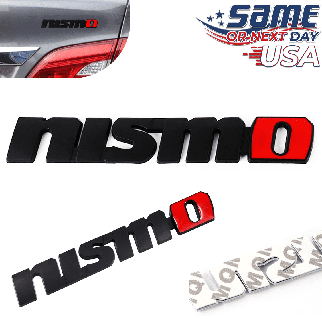 NISMO EMBLEM BLACK/RED - Walmart.com