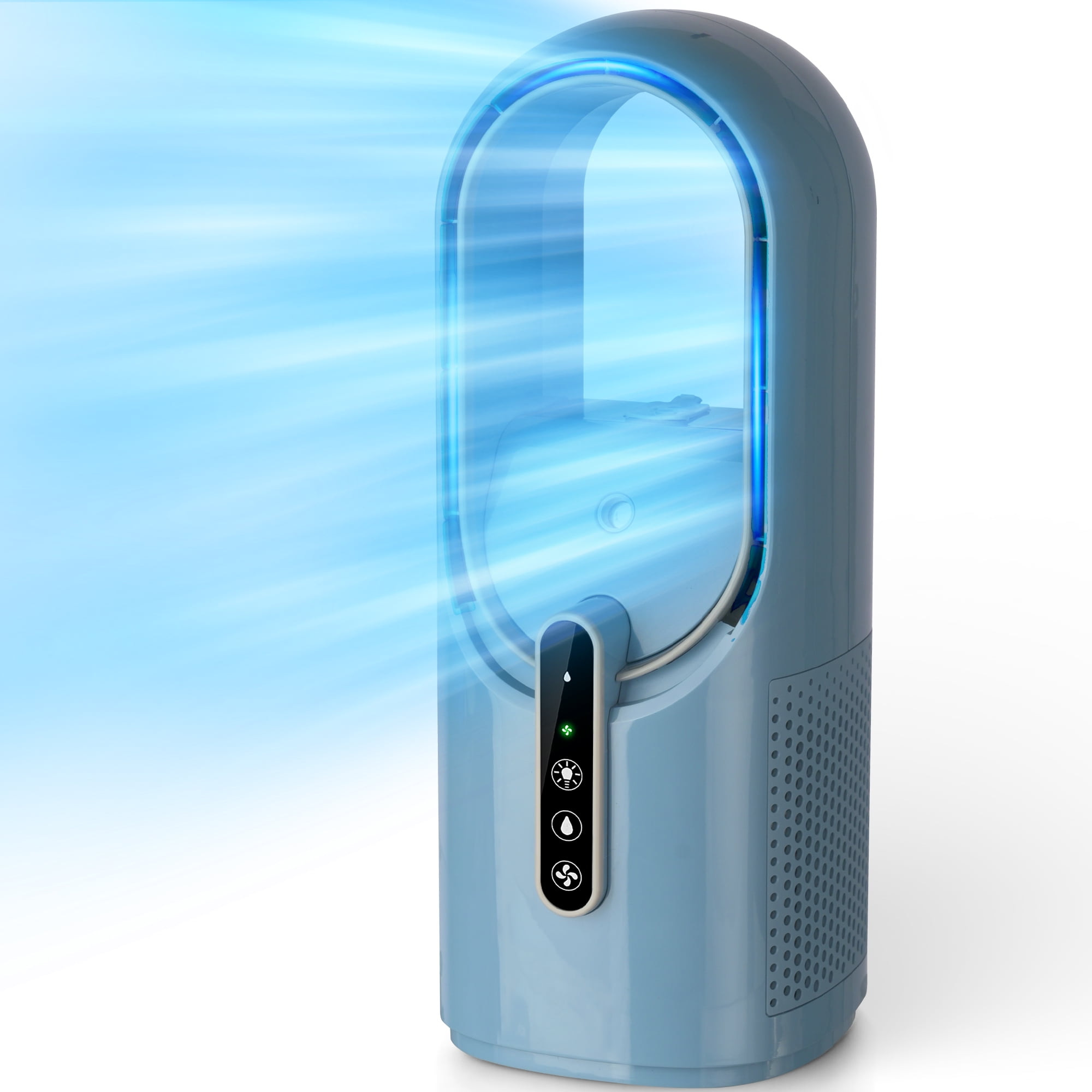 Better Homes & Gardens Bladeless Portable Misting Fan + Humidifier in ...