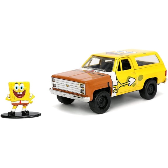 Jakks Pacific SpongeBob SquarePants RC Boatmobile, Remote Control Toy ...