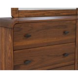 Coaster Robyn 6-drawer Rectangular Wood Dresser with Mirror Dark Walnut ...