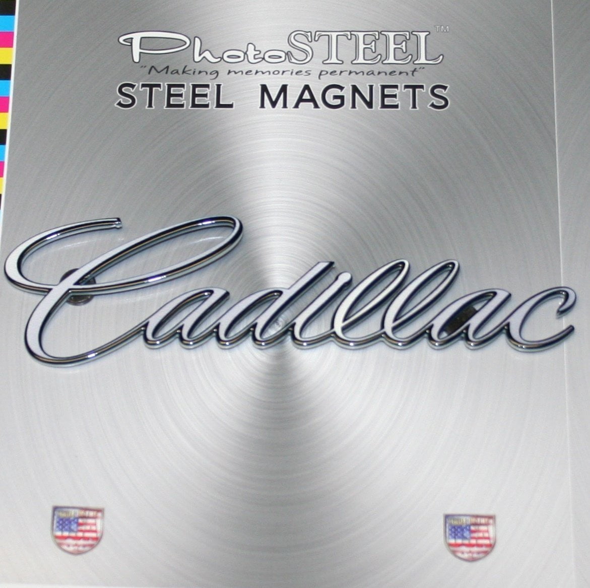 Cadillac Script Metal Emblem Magnet Emblem : 6" x 1.5" - Walmart.com