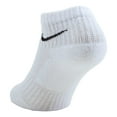 Nike Unisex Everyday Cotton Cushioned Training Ankle Socks, White, Size S (6 Pairs) - Walmart.com